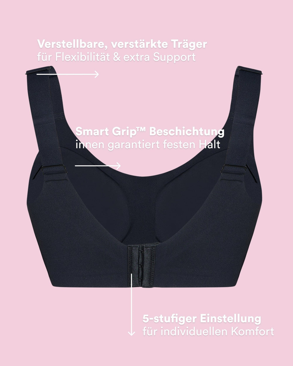 Bralette Seamless Comfort Support BH in schwarz online kaufen | The ...